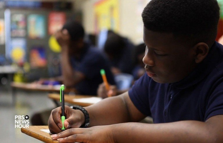 At a school with a history of social protest, this teacher is leading ...