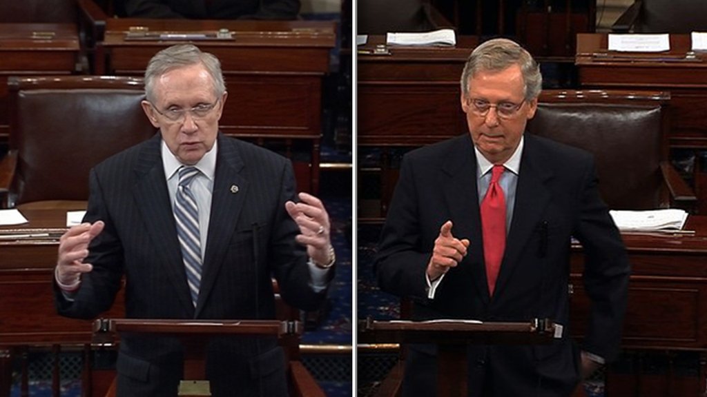 Senate Democrats invoke the nuclear option in 2013 | Washington Week ...